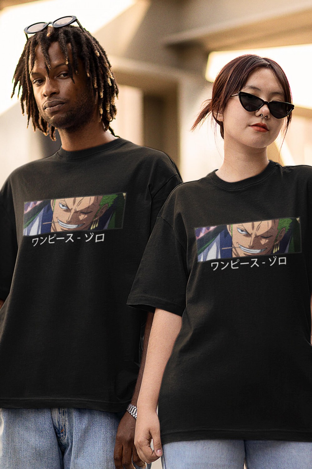 Anime Zoro Face Tişört