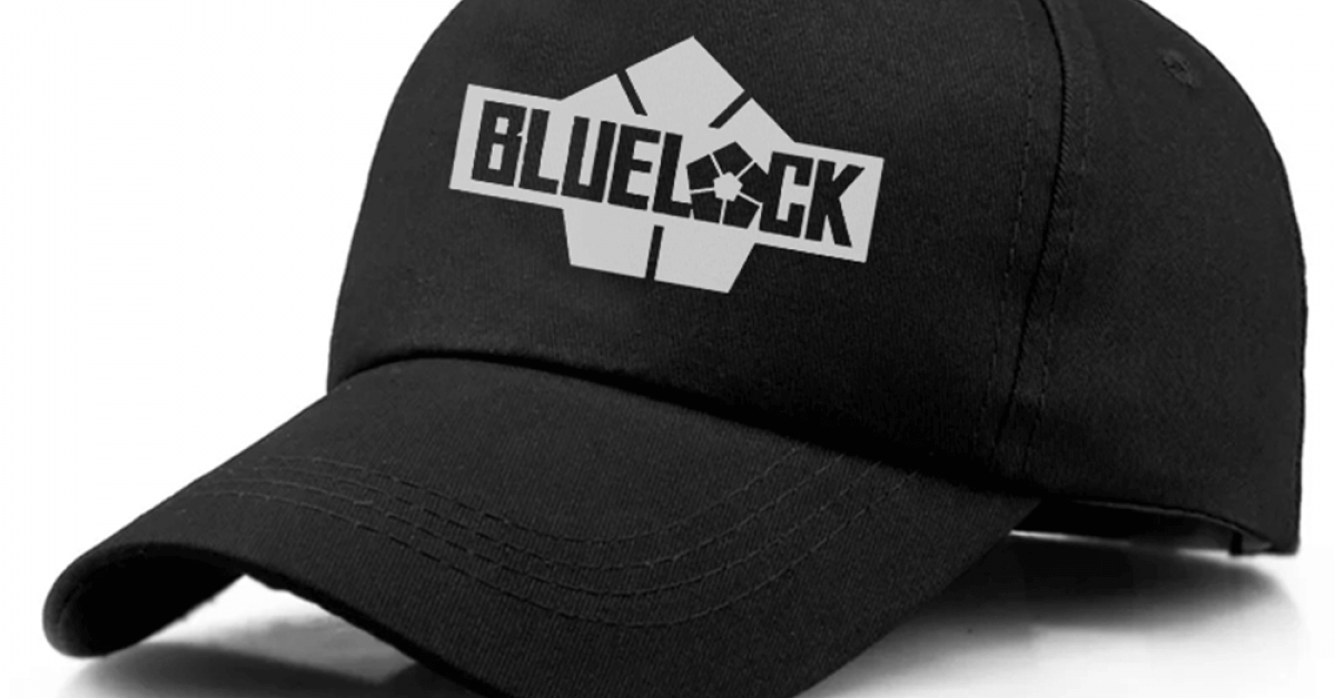 Blue Lock Logo Siyah Şapka