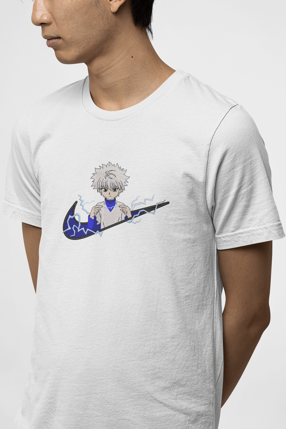 Hunter X Hunter Killua Minimal Logo Tişört