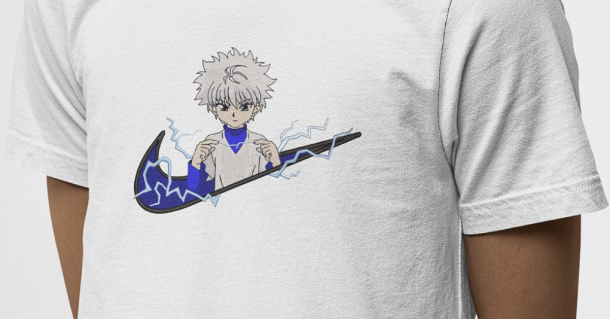 Hunter X Hunter Killua Minimal Logo Tişört