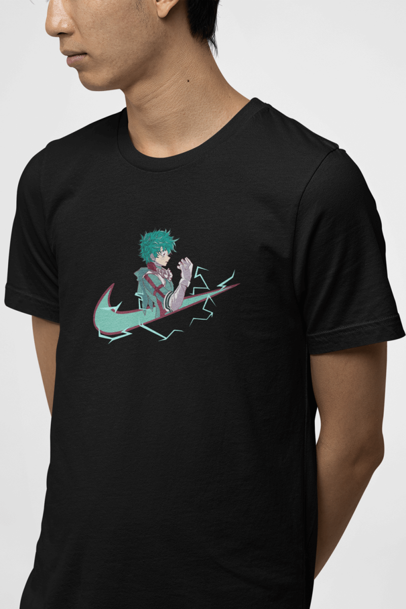 My Hero Academia Deku Minimal Logo Tişört